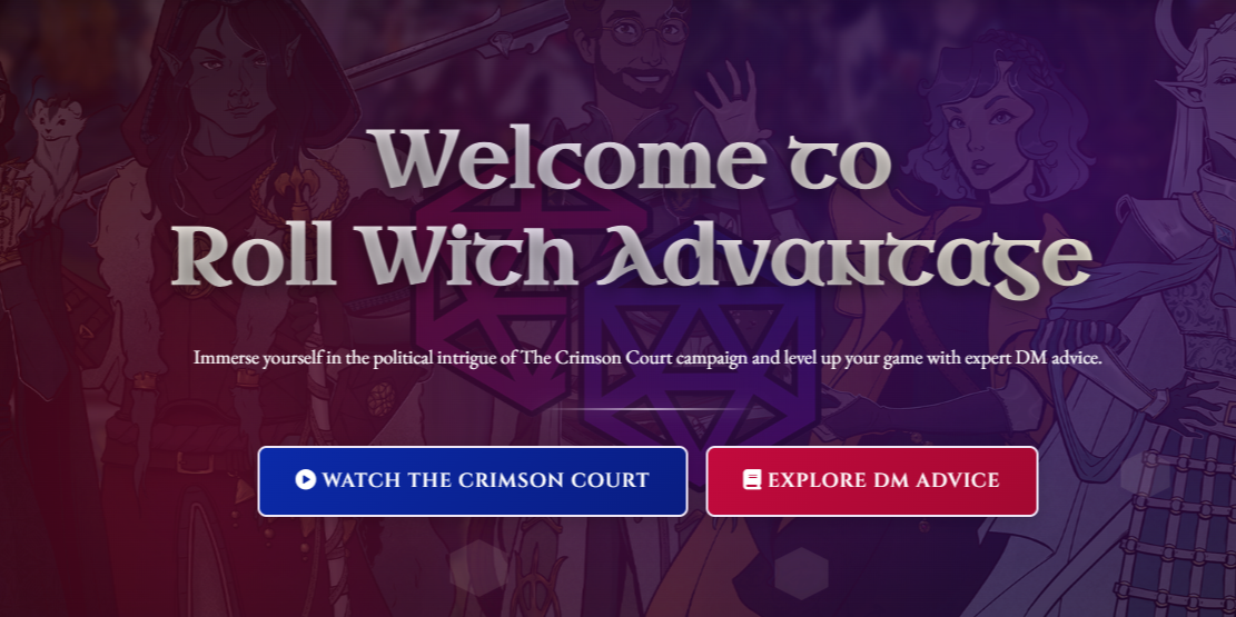 Roll With Advantage - D&D Actual Play & Expert DM Advice